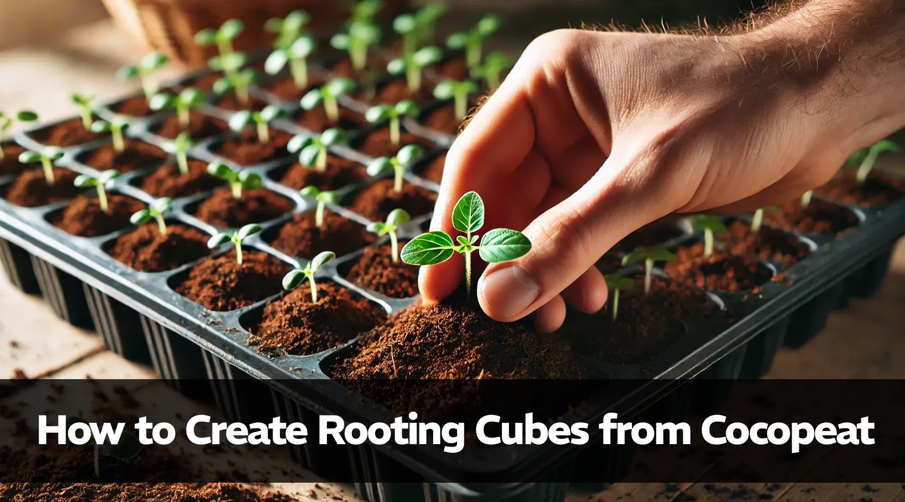 How to Create Rooting Cubes from Cocopeat – BestCocopeat